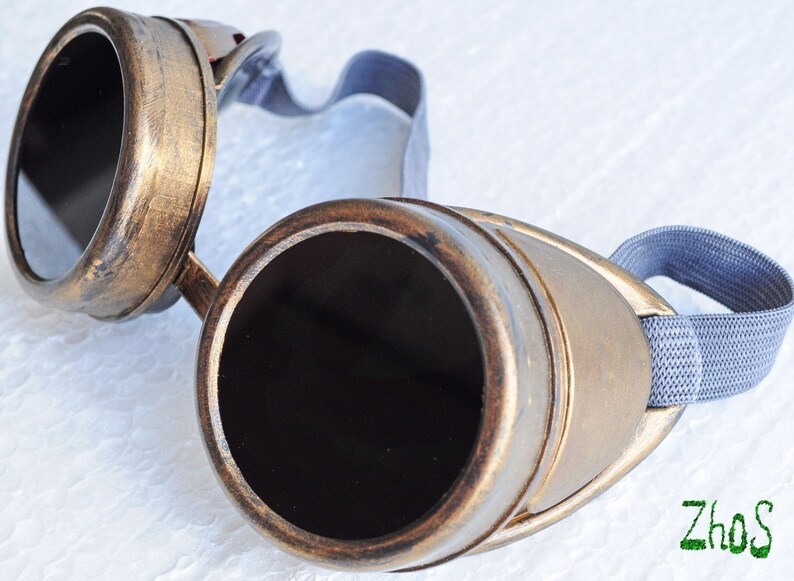 Steampunk Goggles Old goggles Cyber Glasses Cosplay Anime | Etsy