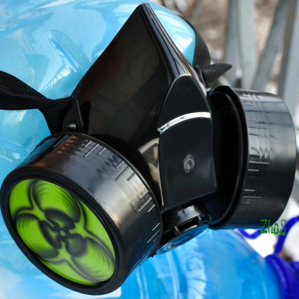 Biohazard Gas Mask - Etsy