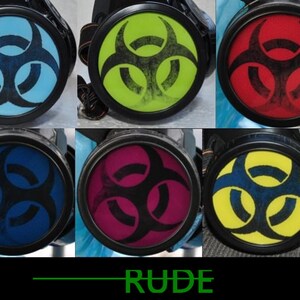 Biohazard Simbol Biohazard Inserts Cyber Mask Cyber Goth Mask Cyber ...