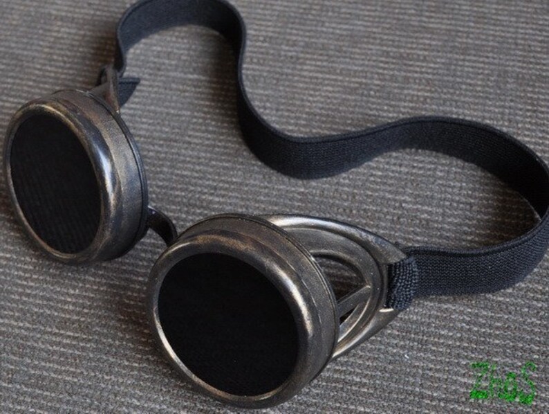 Steampunk Goggles Steam punk Glasses Cosplay Anime Larp Cyber | Etsy