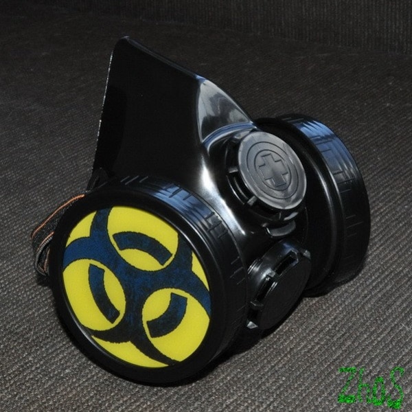 Biohazard Face Mask - Etsy