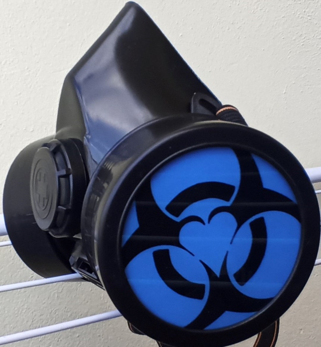 Fully Functional Cyber Mask Cyber Goth Black Respirator Gas Mask Love ...