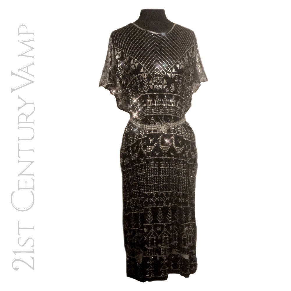 1920s Assuit Dress. Original Flapper. Egyptian Revival . A Rare Beauty ...