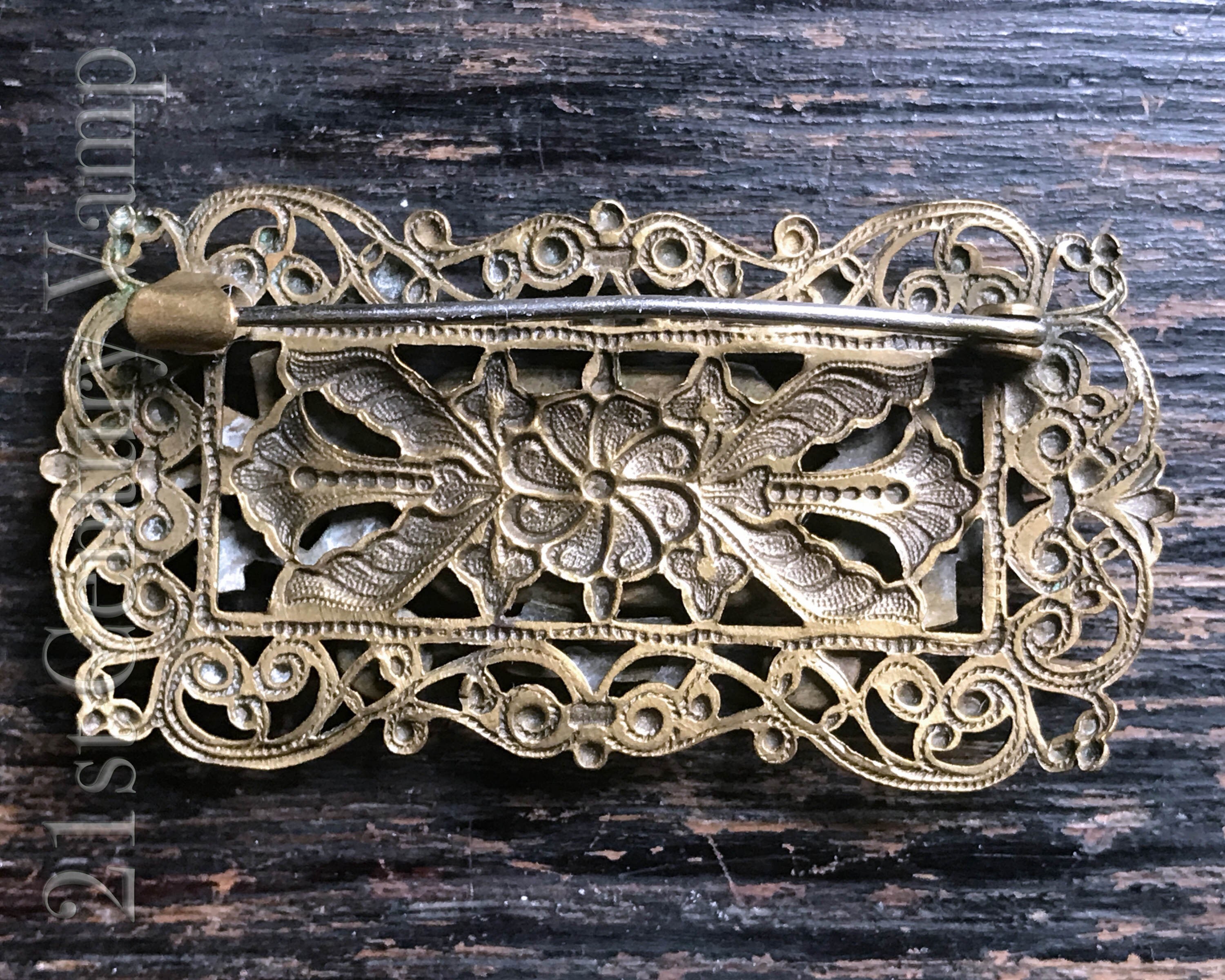 1930s Neiger Brooch. Chinese Line. Asian Theme. Orientalist. - Etsy