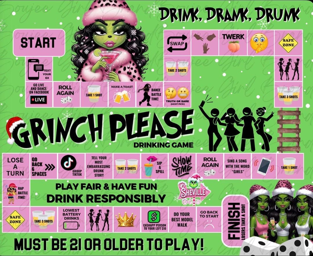 Editable Christmas Game Board! 2 Board Designs and Game Instructions ...