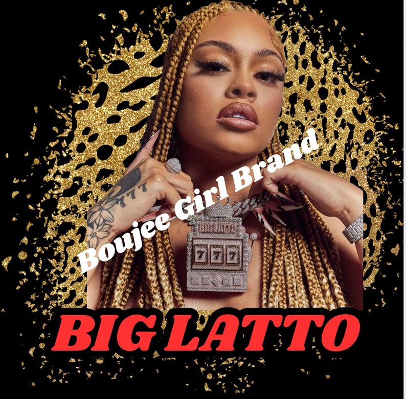 Latto T-shirt PNG - Etsy