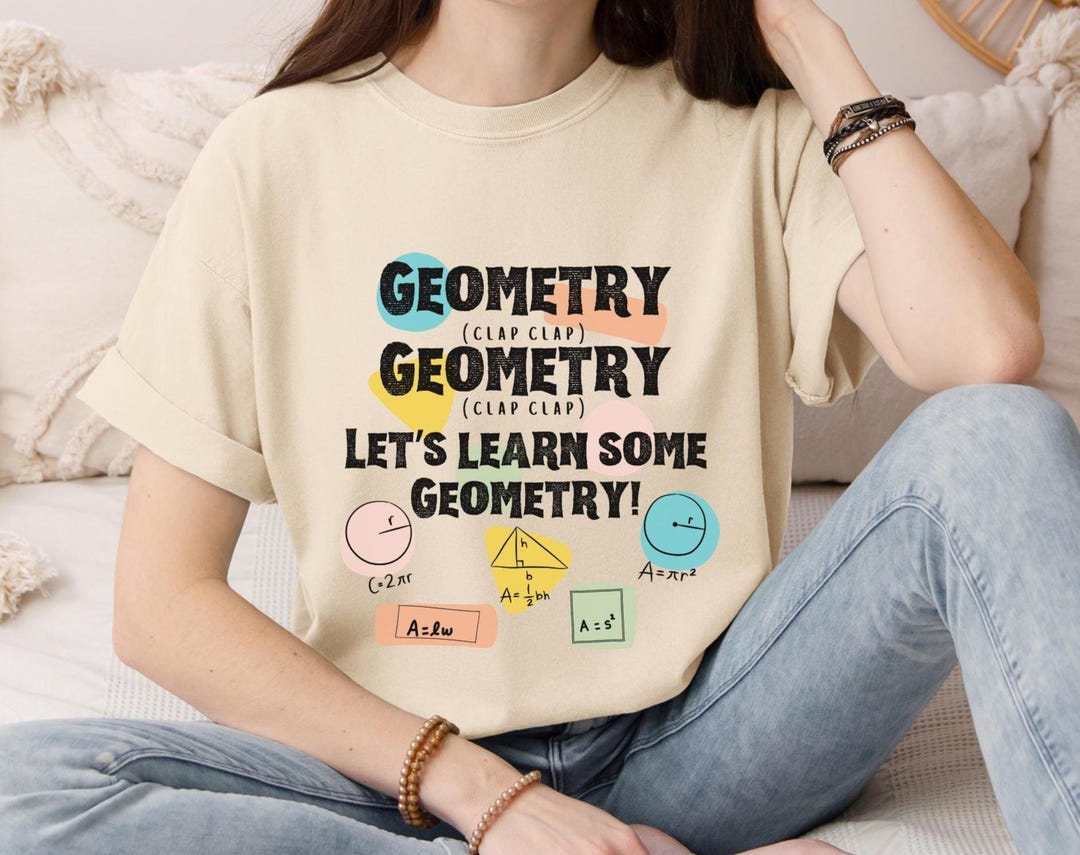 Let's Learn Some Geometry! T-shirt Classical Conversations Cycle 1 ...