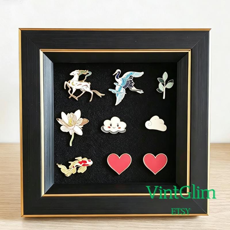 Brooch Shadow Box - Etsy