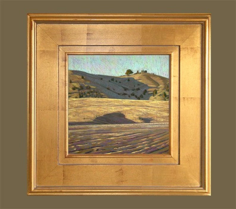 Pastel Landscape juniper Shadows Limited Print - Etsy