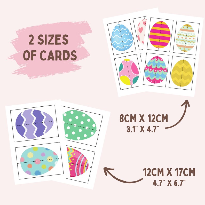 Easter Egg Matching Game – Printable Kids Activity, Fun Easter Party ...
