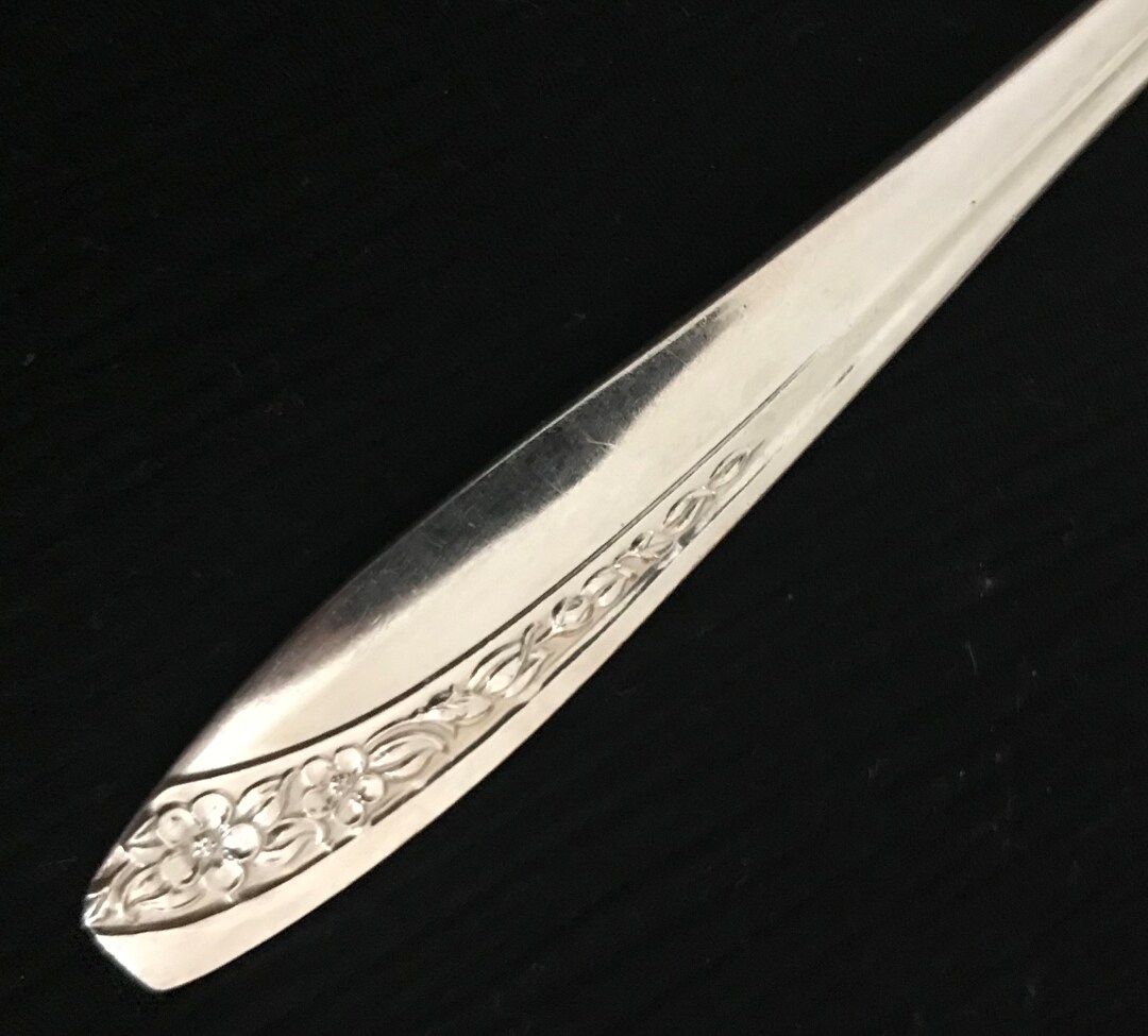 Vintage Rogers International Silver Silverplate Starlight Pattern Pie ...