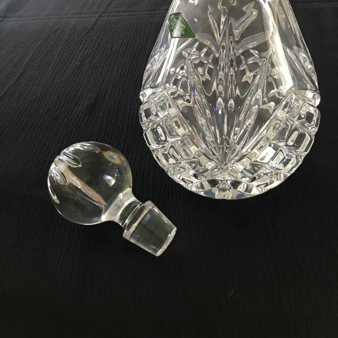 Vintage Godinger Shannon Line Dublin Pattern Lead Crystal Wine Decanter ...