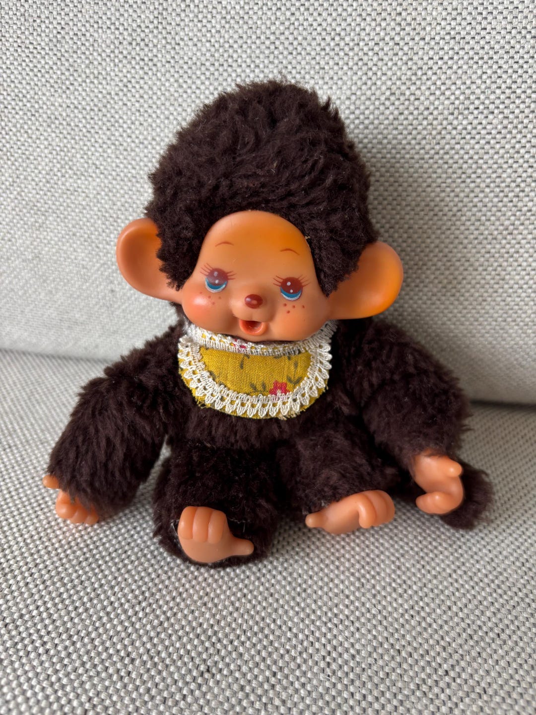 Vintage 1970s Monchhichi Monkey Doll by Sekiguchi - Etsy