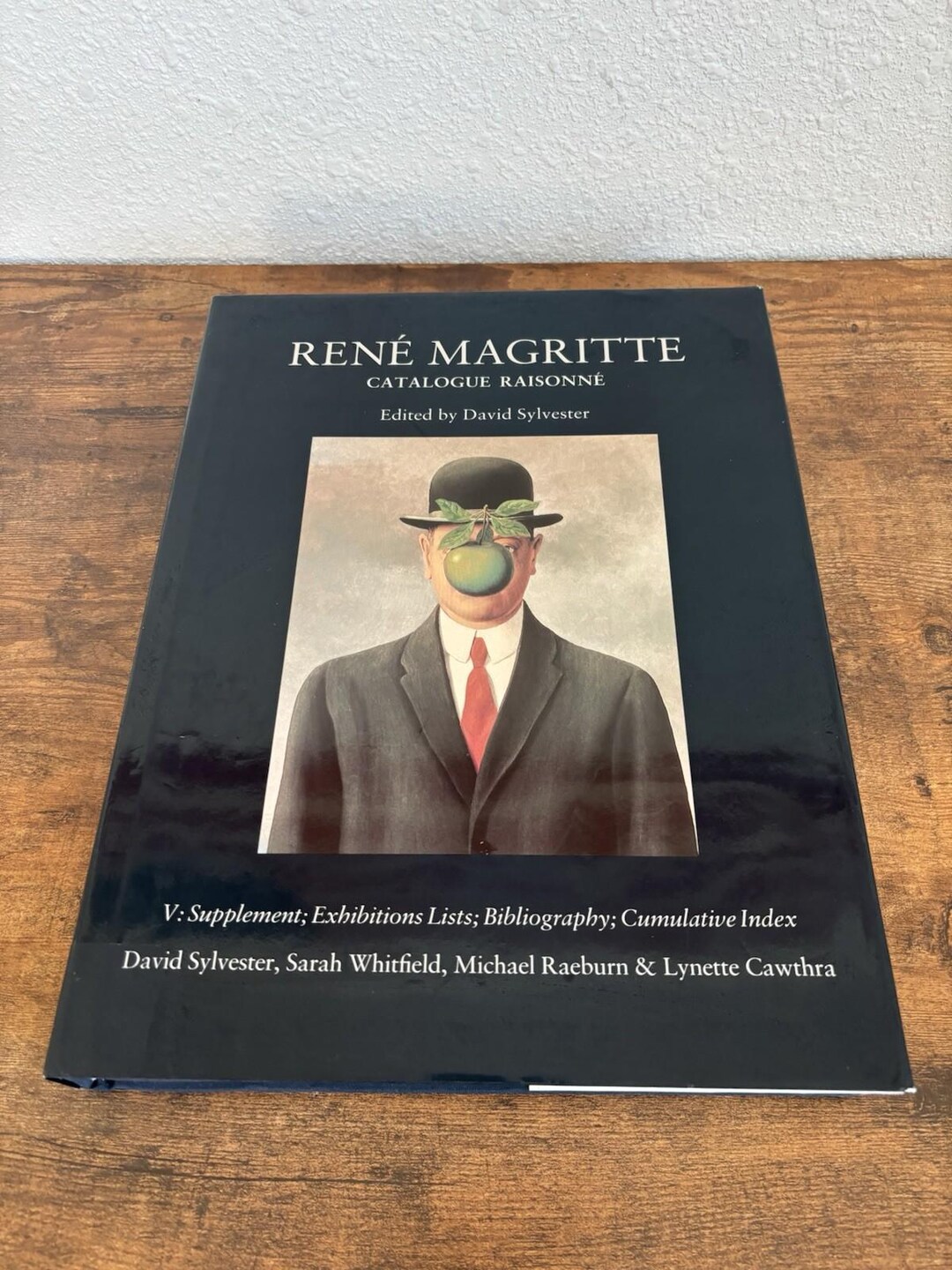 René Magritte Catalogue Raisonné Vol V Sylvester 2003 Art Book Index ...