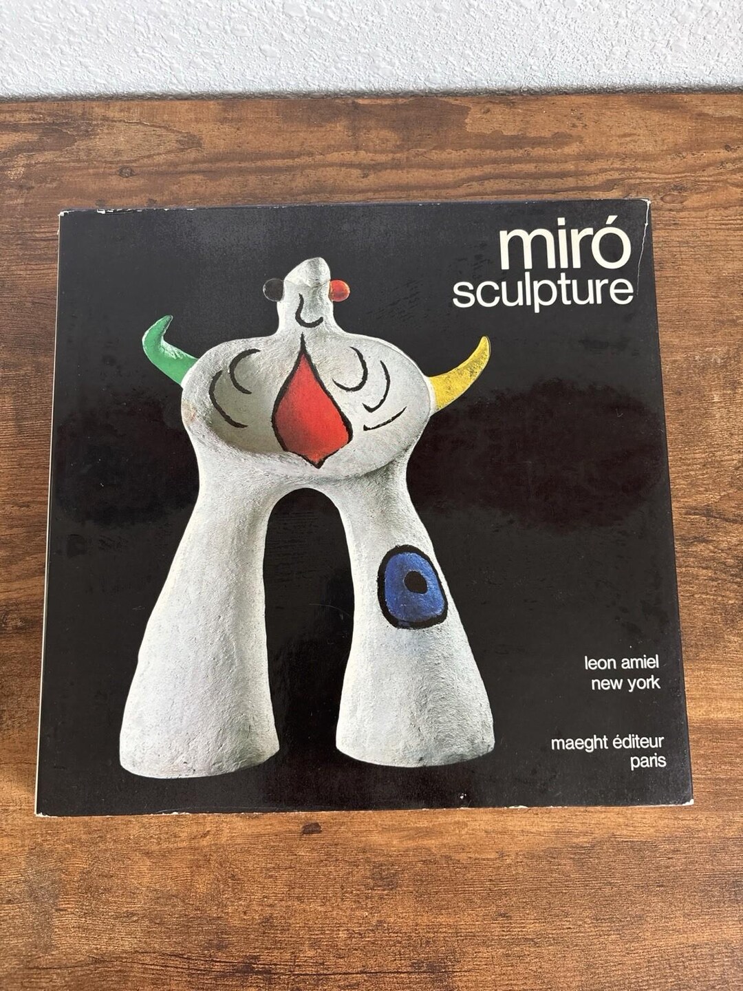 Miro Sculpture (1893-1993) by Leon Amiel,two Original Lithographs 1974 ...