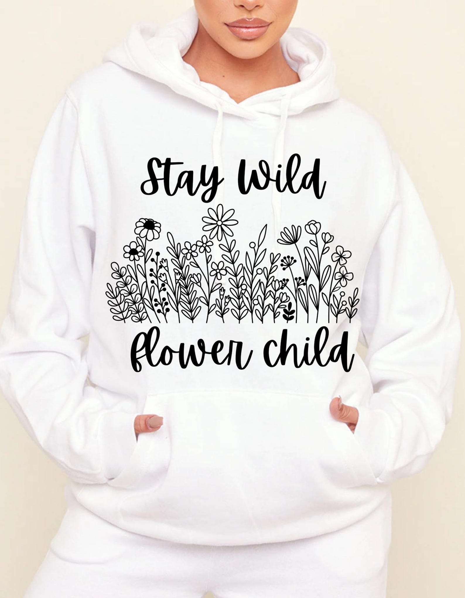 Stay Wild Flower Child Digital Download - Etsy