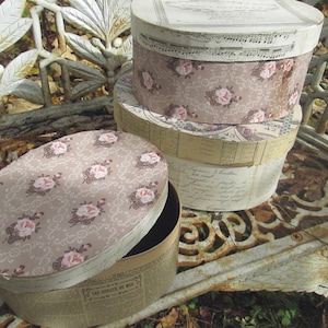 Antique Paper Band Box Handmade//gift - Etsy