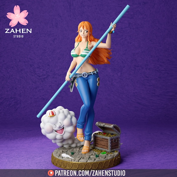 One Piece Nami Swimsuit Etsy