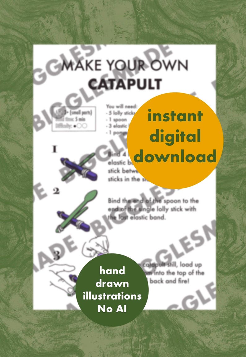 Build Your Own Catapult - Printable STEM Activity for Kids - Screen ...