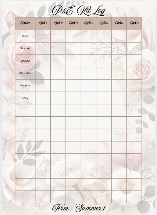 Editable Teacher Record Sheets, Assessment & Tracking Canva Download - Etsy