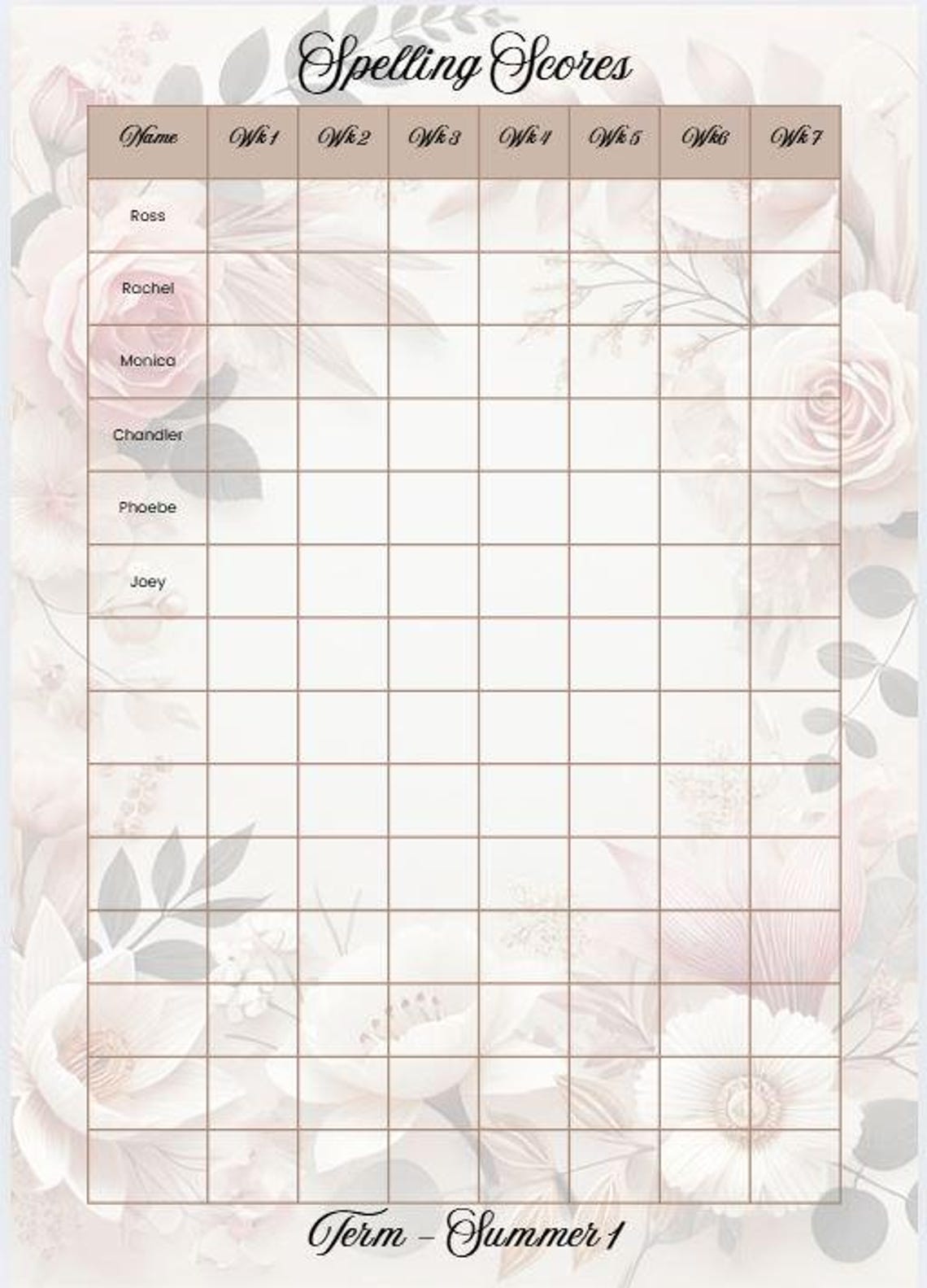 Editable Teacher Record Sheets, Assessment & Tracking Canva Download - Etsy