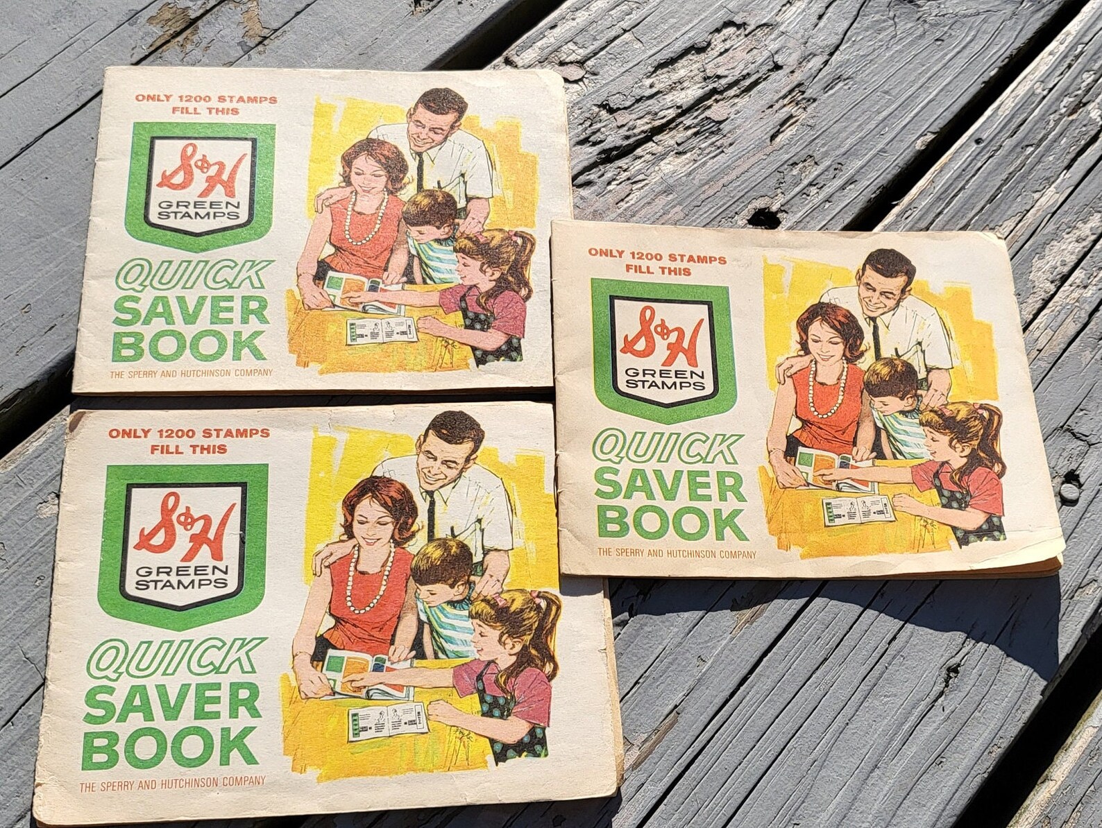 S & H Green Stamp Quick Saver Book - Etsy