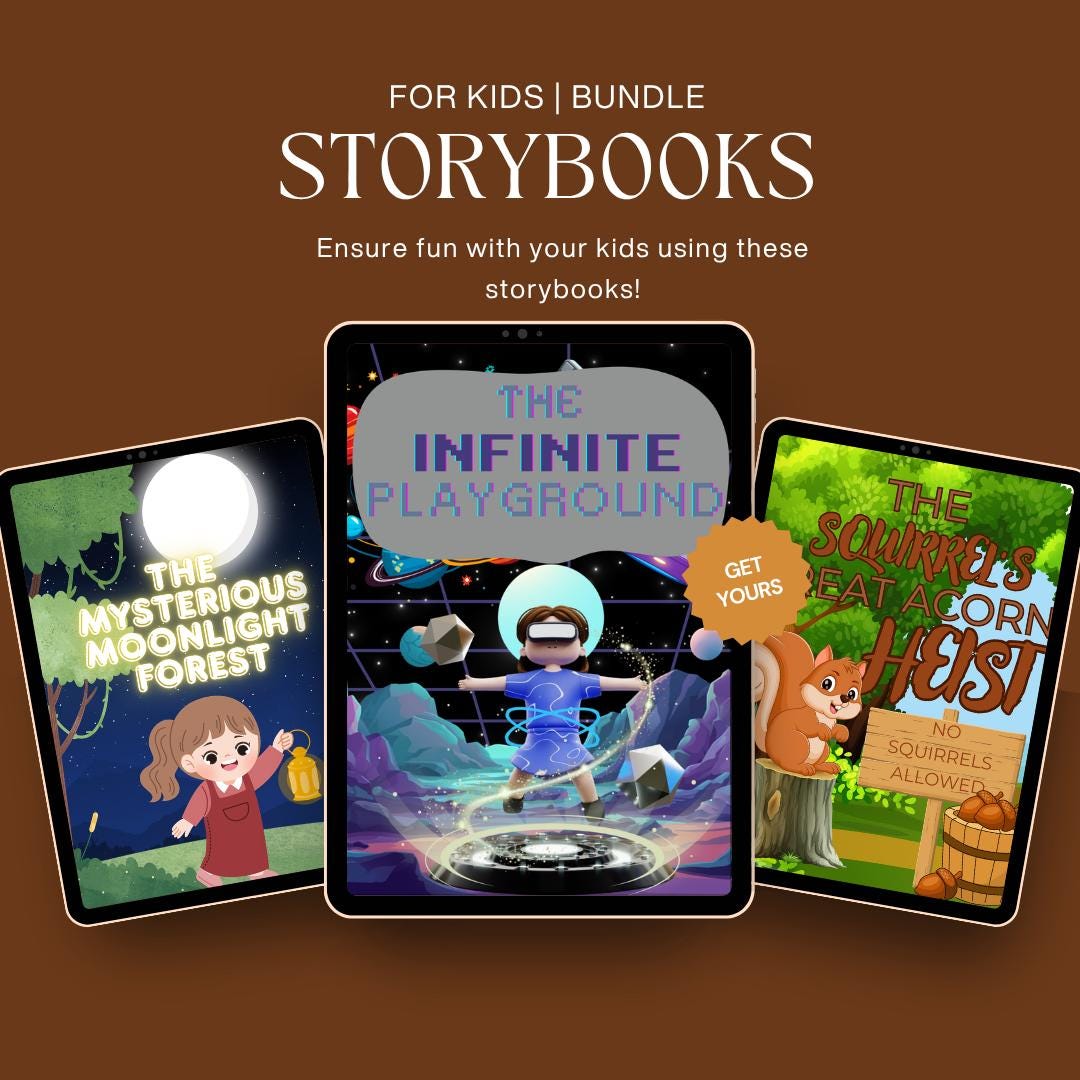 Enchanting Storybooks Bundle – Spark Imagination & Adventure! - Etsy