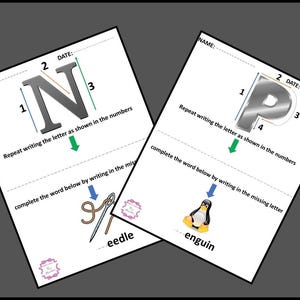 Alphabet Tracing Worksheets for Kids | Handwriting Practice Printable ...