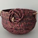 Thai Silk Basket, Coiled Basket - Etsy