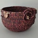 Thai Silk Basket Coiled Basket - Etsy