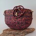 Thai Silk Basket, Coiled Basket - Etsy