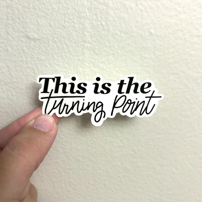 Turning Point Decal - Etsy