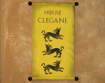 Thrones House Banner | Etsy