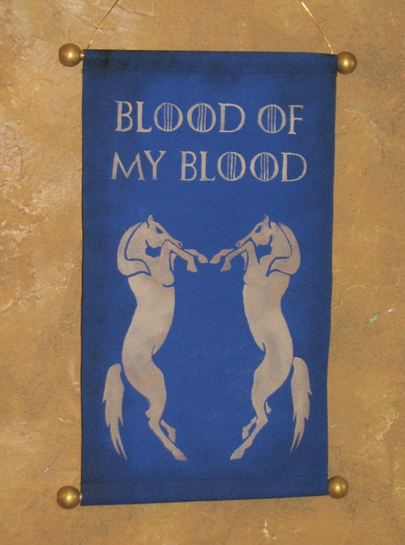 Hand Painted Dothraki Canvas Banner vaes Dothrak - Etsy UK