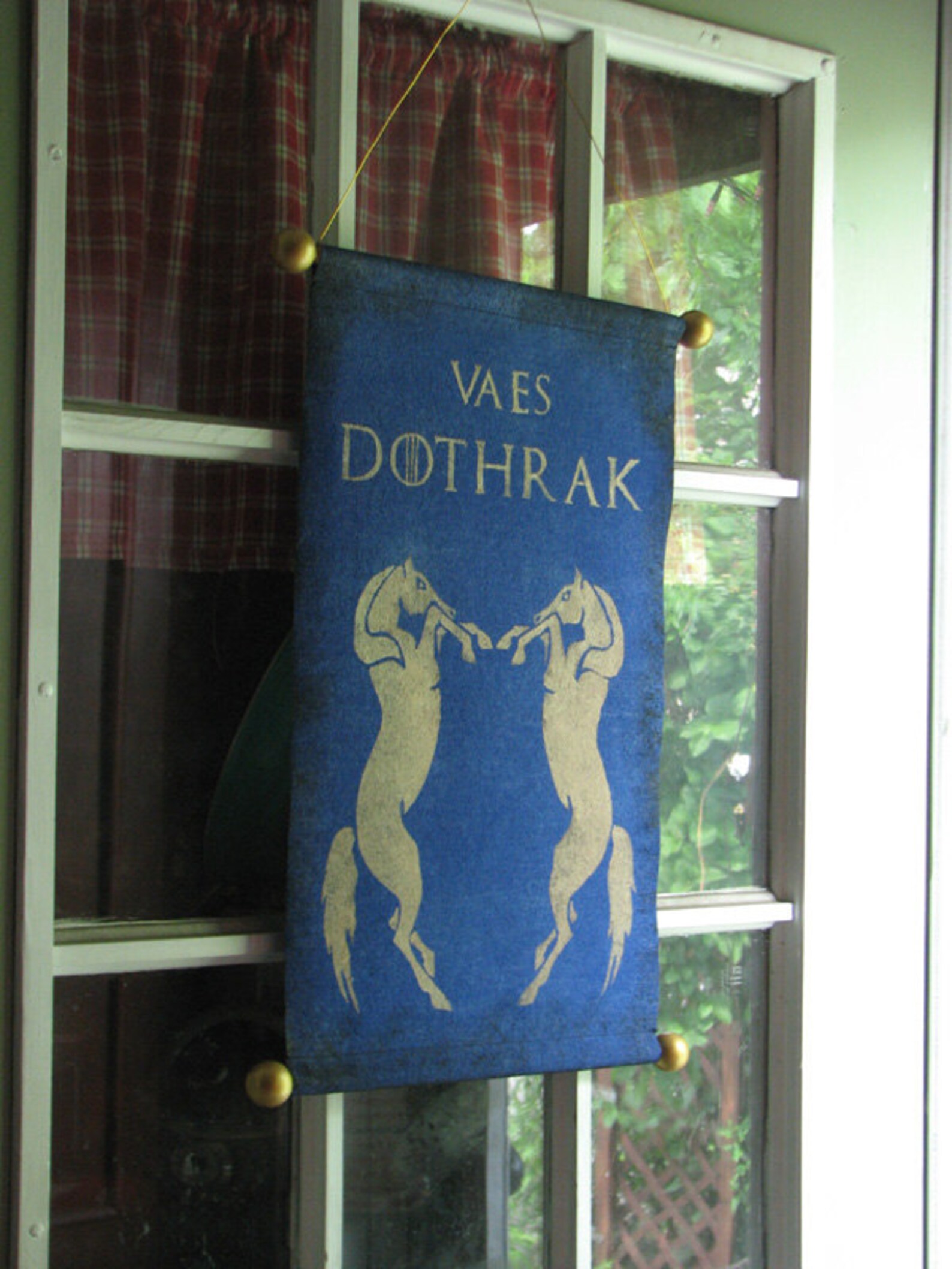 Hand Painted Dothraki Canvas Banner vaes Dothrak - Etsy UK