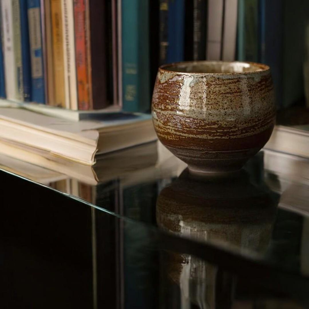Japanese Ceramic Tea Mug: Wabi-sabi Artisan Drinkware - Etsy