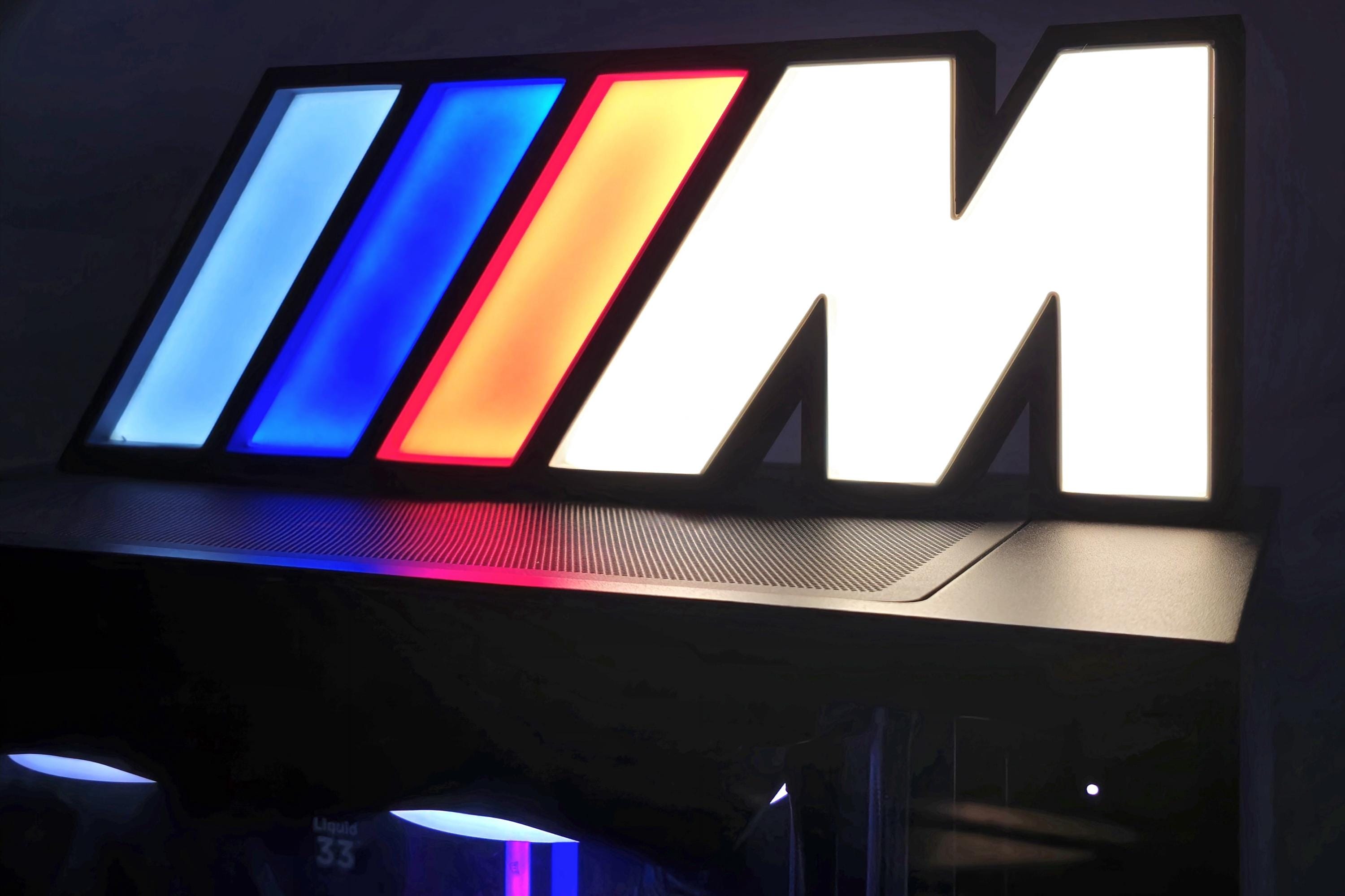 BMW M LED Illuminated Wall Sign: Car Enthusiast Garage Decor - Etsy