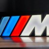 BMW Neon Sign, Custom Design Illuminated BMW M Power Neon Sign, Garage ...