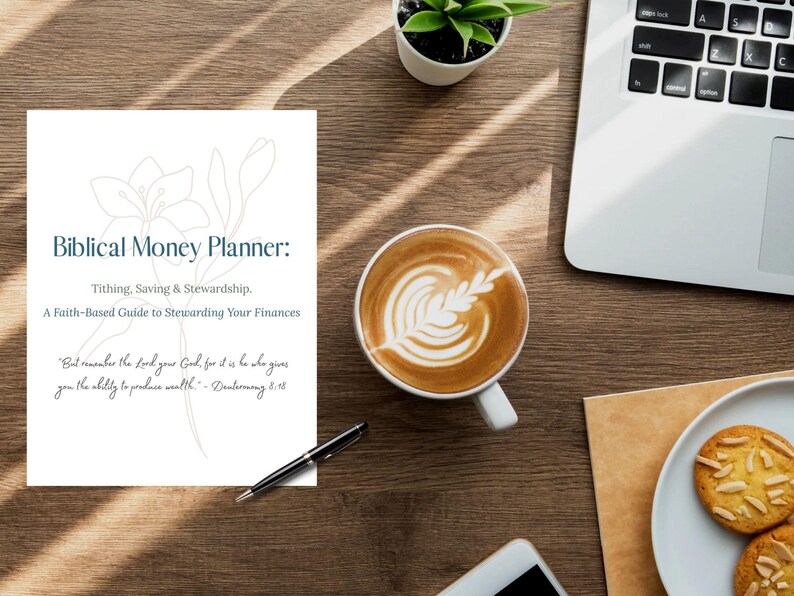 Christian Budget Planner | Printable Faith-based Finance Tracker ...