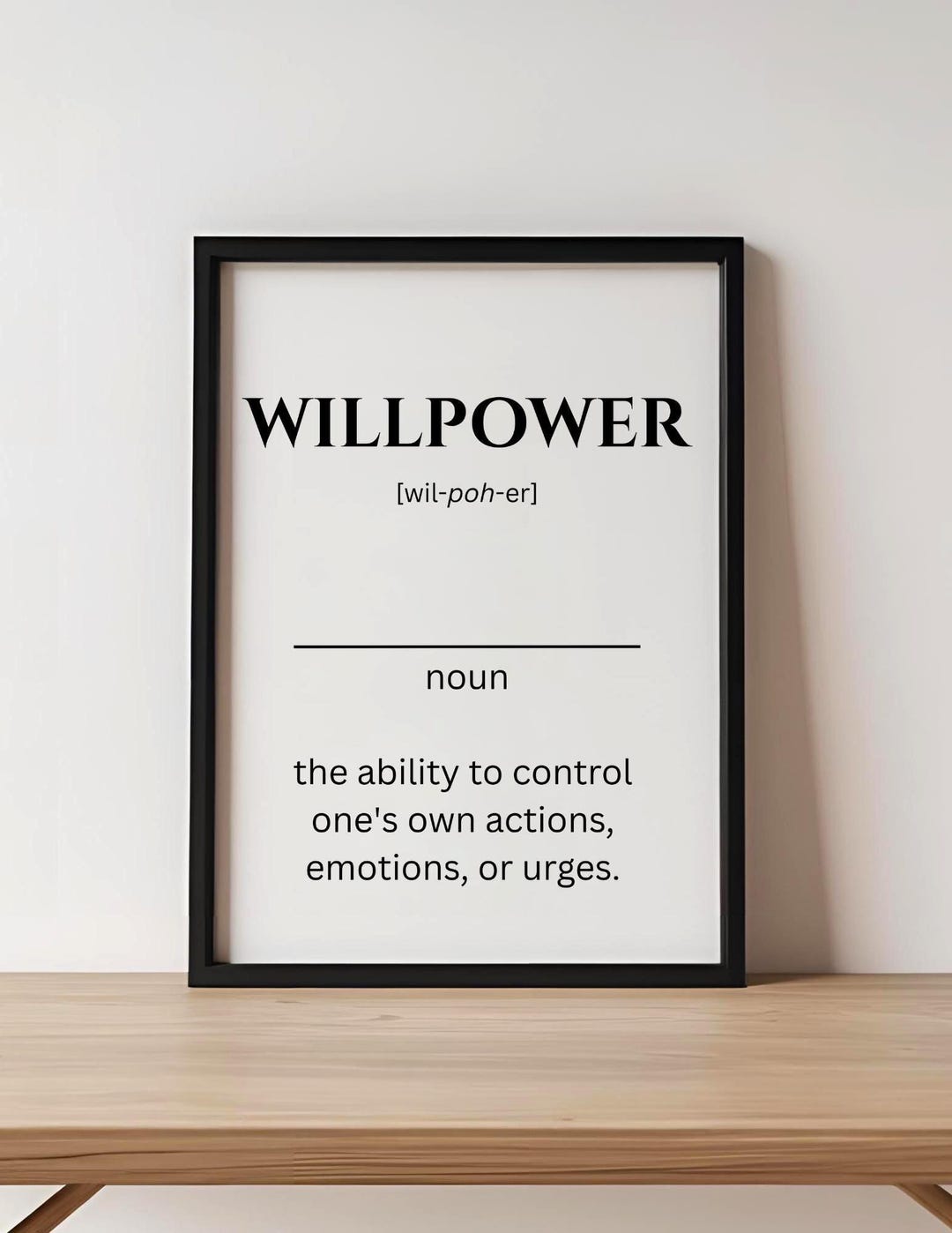 Motivational Wall Art, Positive Quotes, Motivational Affirmation Decor ...