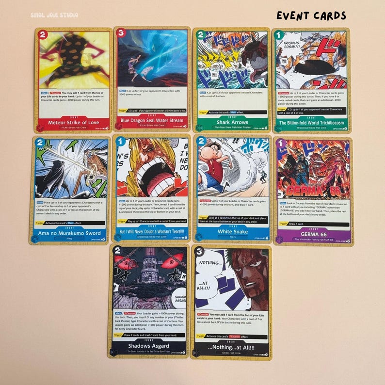 One Piece TCG OP-06 Wings of the Captain Complete Base Cards Set (C/UC ...
