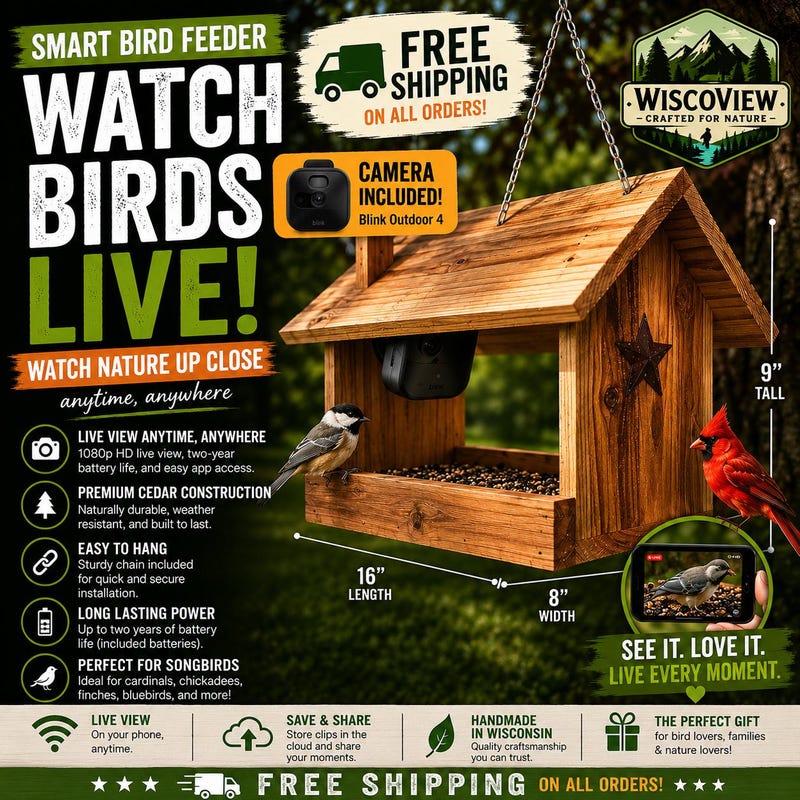Bird Boxes With Camera - Etsy UK