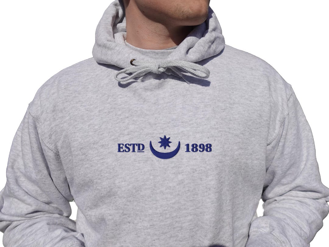 Portsmouth Embroidered Retro Hoodie / Football Clothing / Old Badge ...