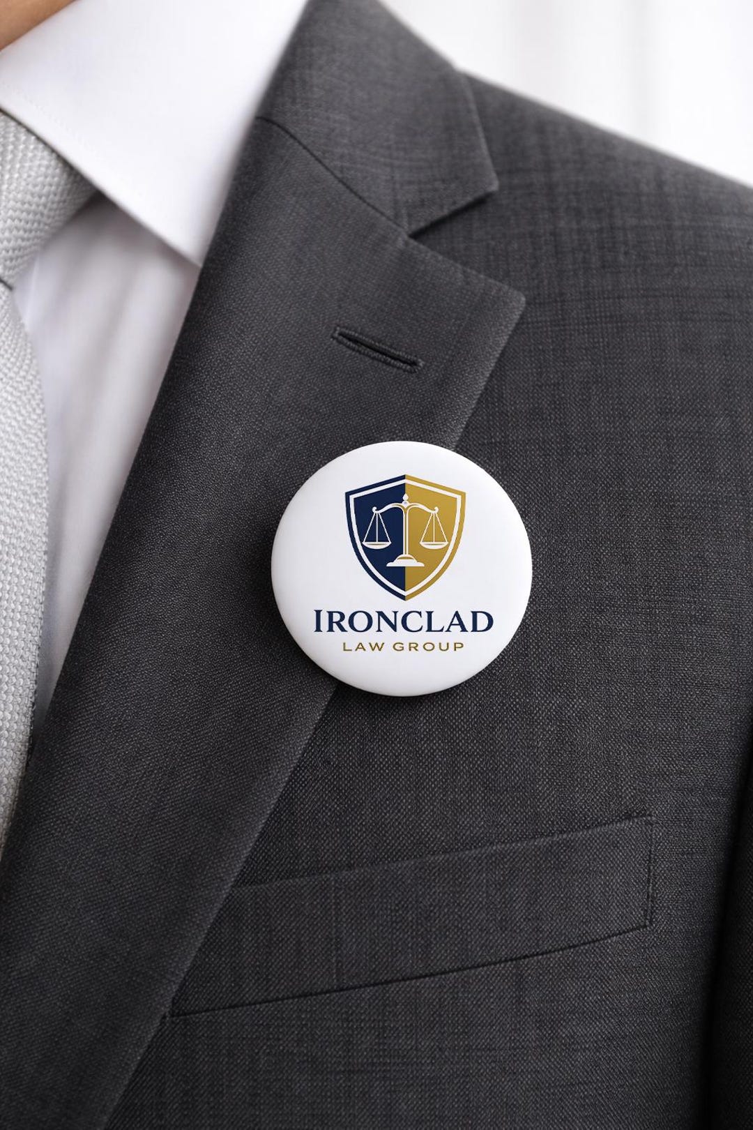 Custom Logo Pin Badge, Personalized Business Lapel Pin, Company ...