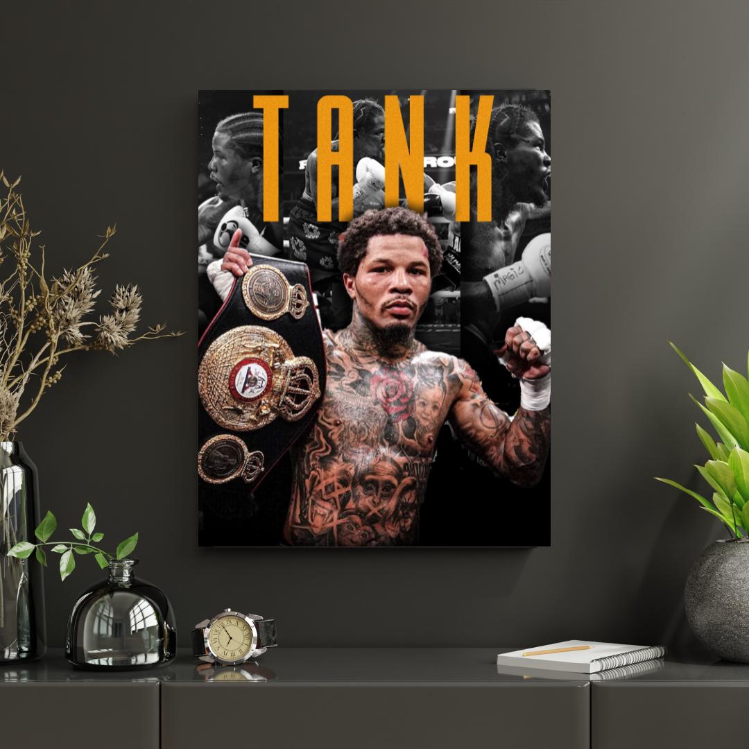 Tank Poster – Gervonta Davis Digital Print | Boxing Wall Art for ...