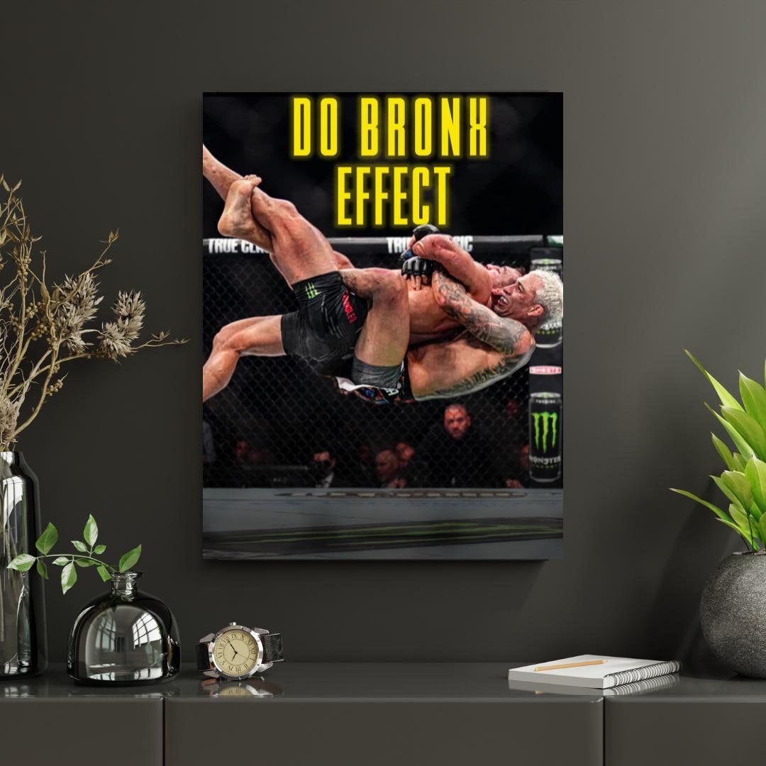 Charles Oliveira Dobronx Fighter Poster, UFC Wall Art, Decor, Athlete ...