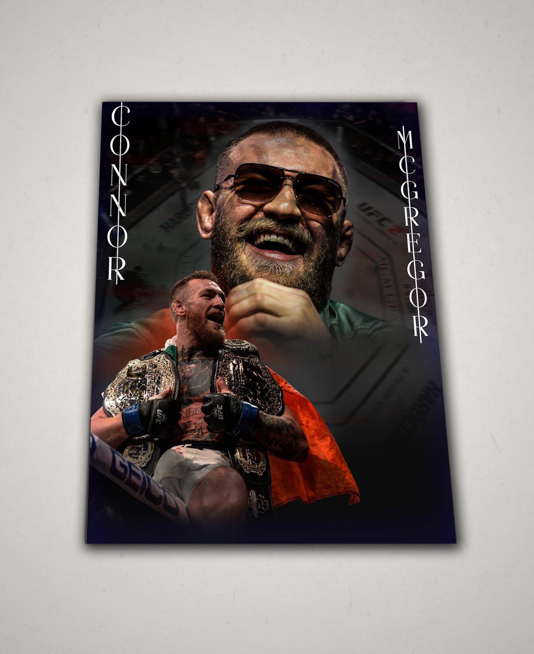 Conor Mcgregor Digital Poster | High-quality UFC Wall Art | Printable ...