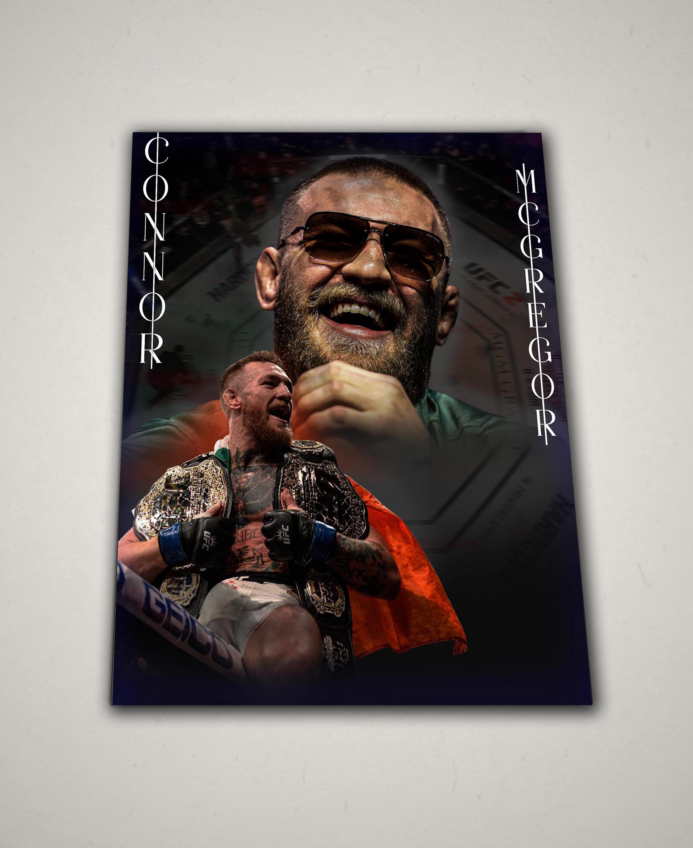 Conor Mcgregor Digital Poster | High-quality UFC Wall Art | Printable ...
