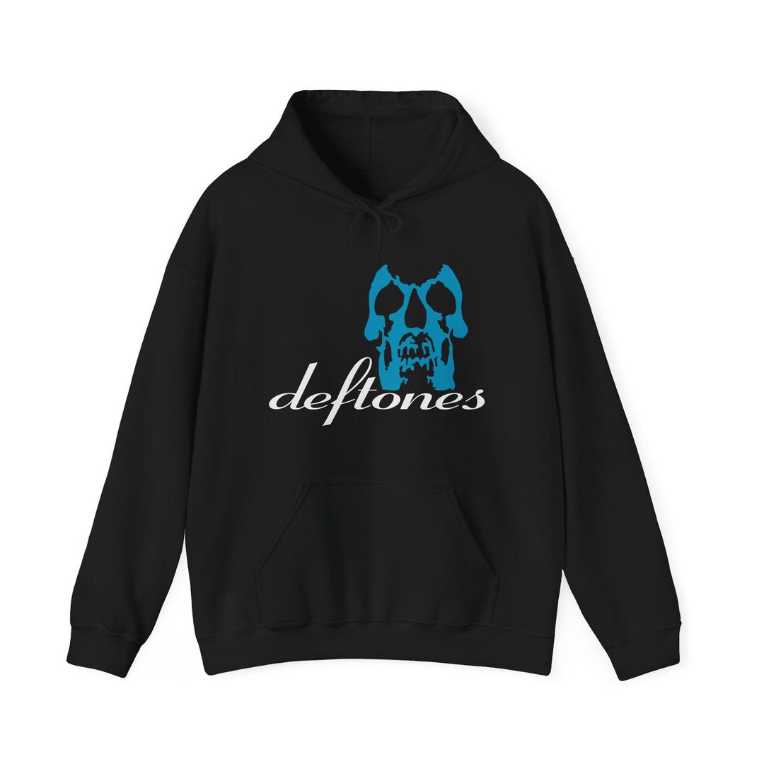 Deftones Skull Heavy Blend Hoodie, Alternative Rock Band Sweatshirt ...