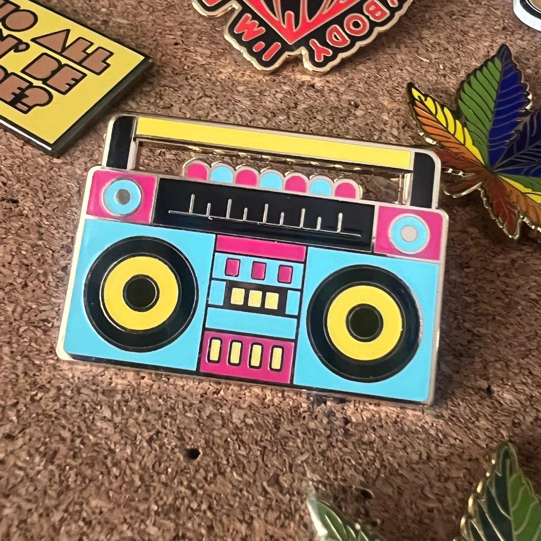 Retro Boombox - Etsy